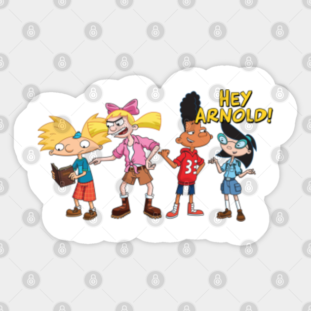 Hey Arnold Hey Arnold Sticker Teepublic